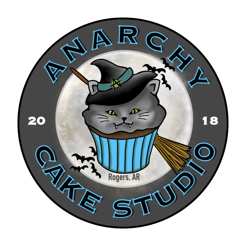 Anarchy Cake Studio Stickers – Mollie Hendrick Art & Design